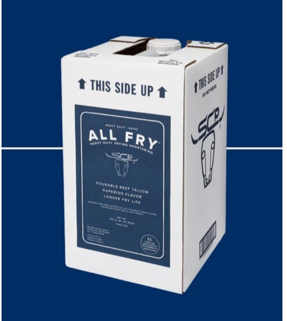 TALLOW 100% BEEF POURABLE ALL FRY 35# JUG – 495 EXPRESS FOODS
