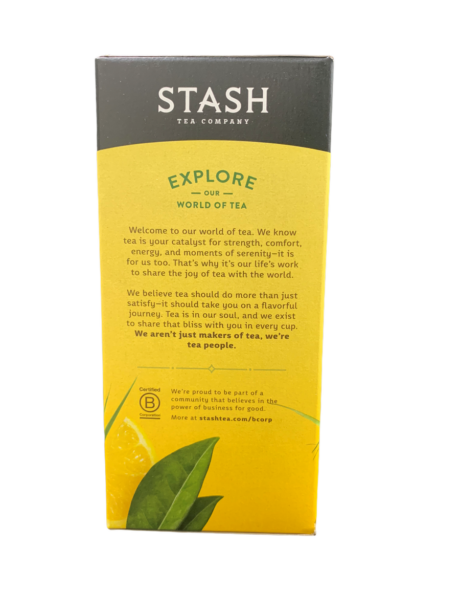 Tea STASH Lemon Ginger Per Box – 495 EXPRESS FOODS