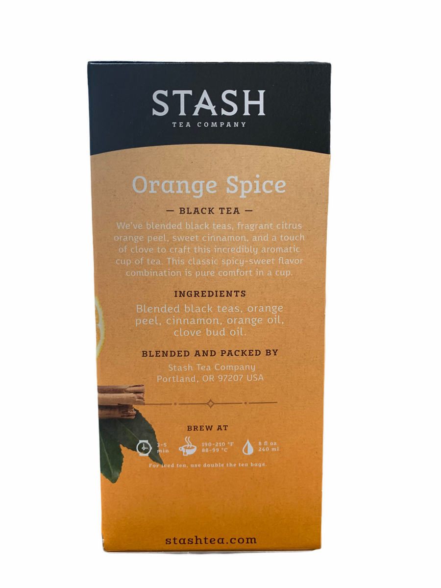 Tea STASH Orange Spice Per Box – 495 EXPRESS FOODS