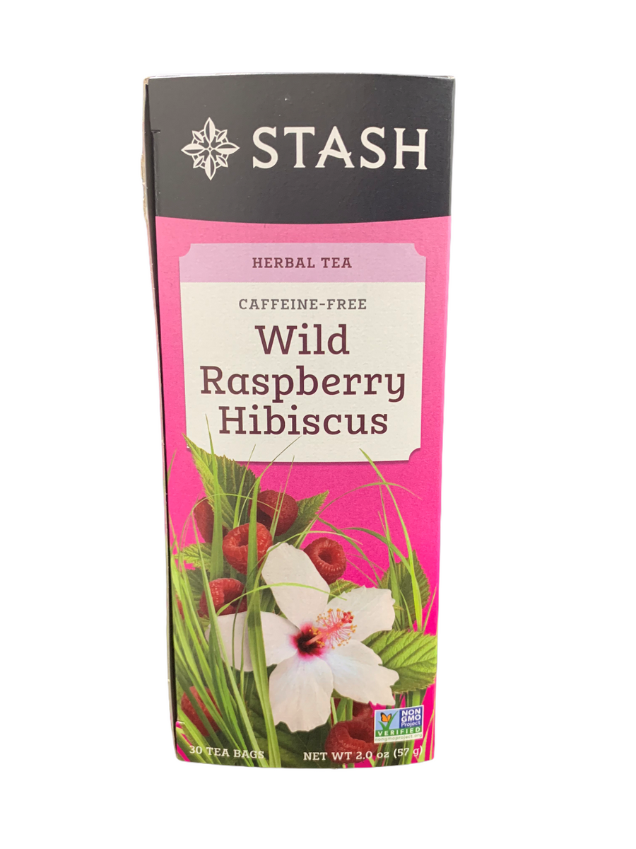 Tea STASH Wild Raspberry Hibiscus Per Box – 495 EXPRESS FOODS